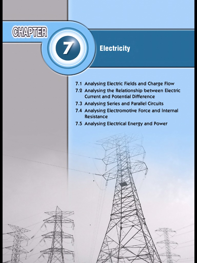 Physics f5 - c2 Electricity Main Notes and Modules - Ori Copy - 1 | PDF