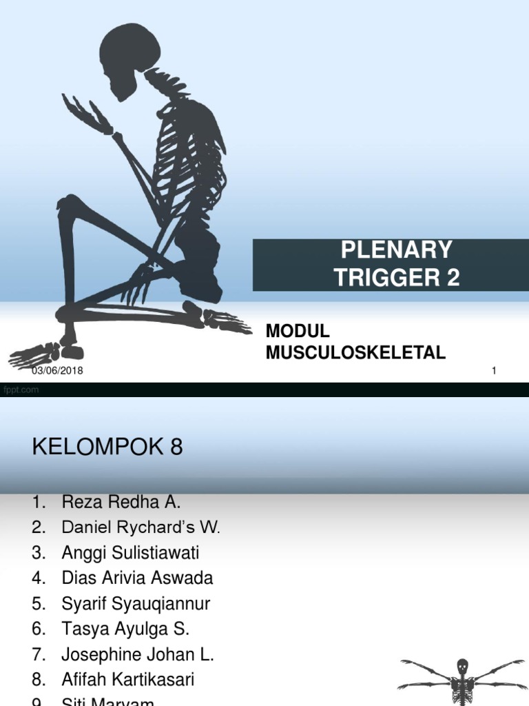 Plenary Trigger 2: Modul Musculoskeletal | PDF | Self-Improvement | Wellness