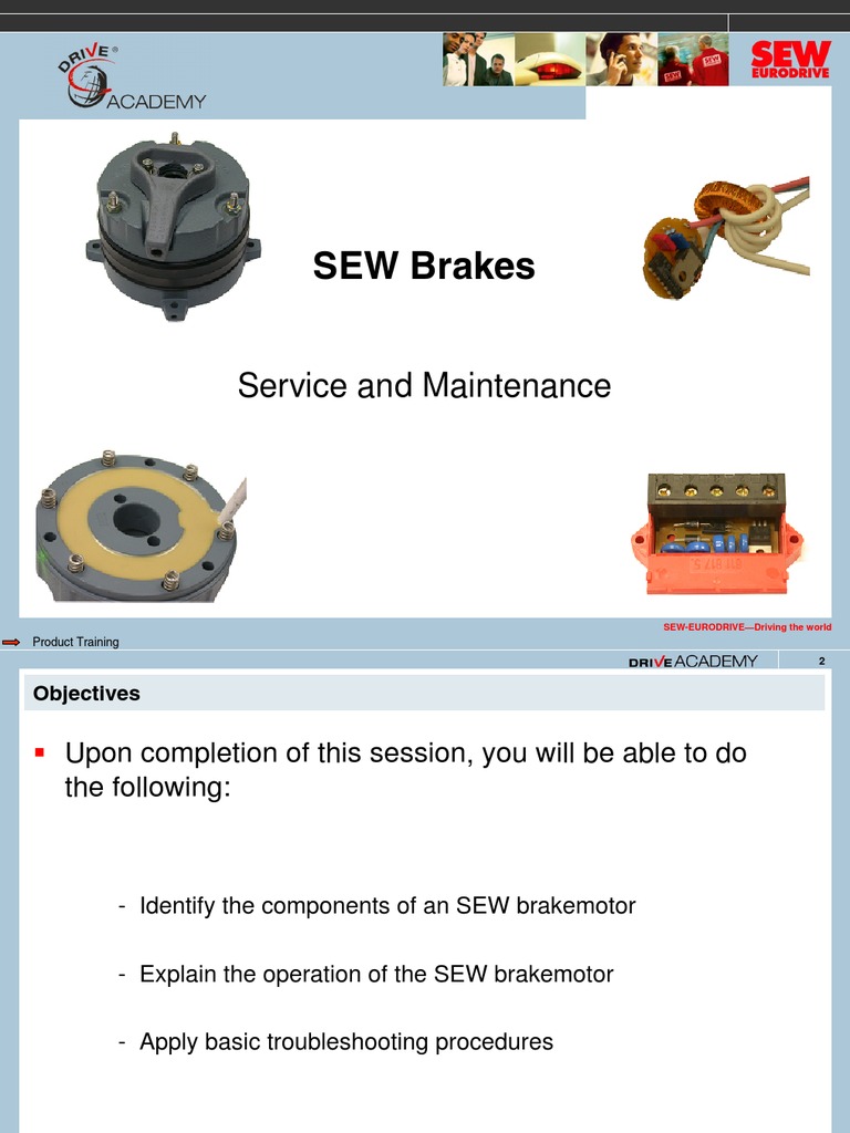 Sew Brake Service and Maintenance | PDF | Brake | Rectifier