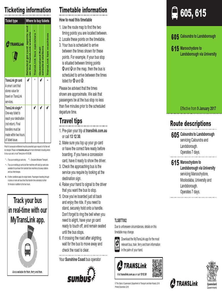 Track Your Bus in Real-Time With Our Mytranslink App | PDF | Public ...