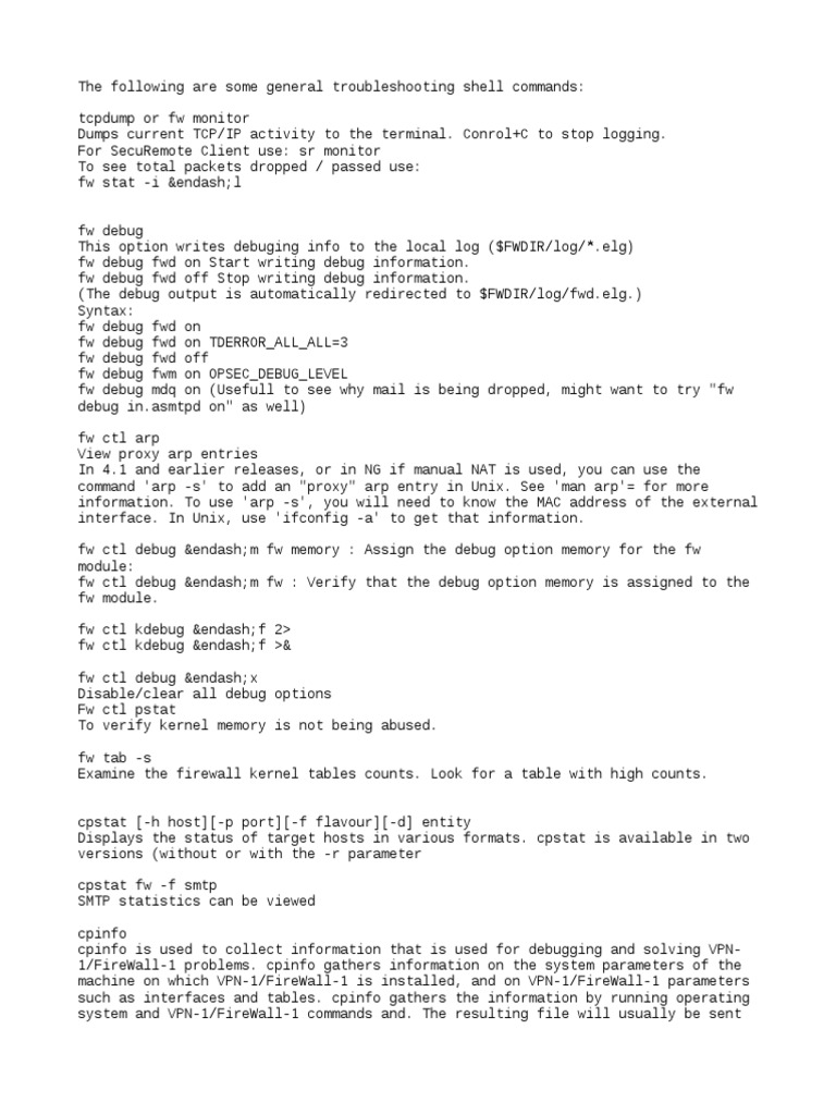 Checkpoints Commands | PDF | Computer File | Command Line Interface
