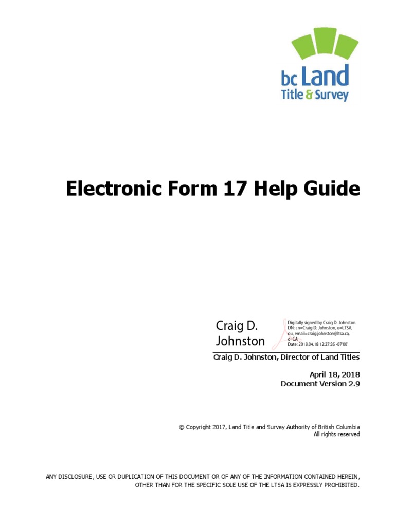 Form 17 Help Guide PDF | PDF | Image Scanner | Title (Property)