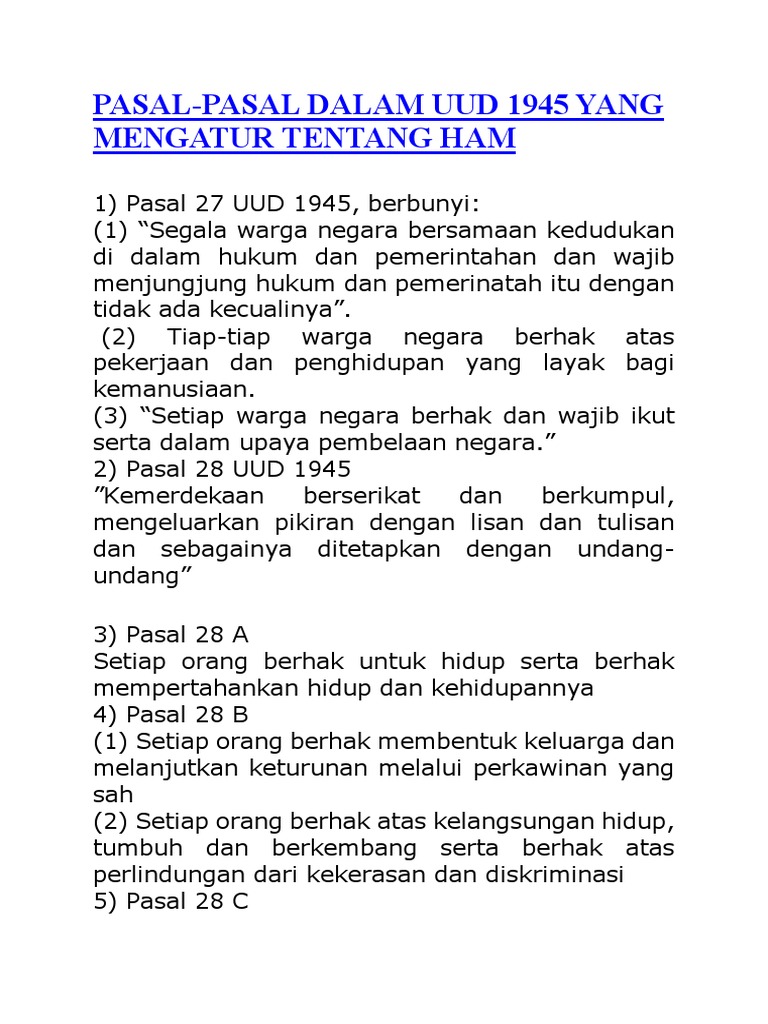 PASAL | PDF