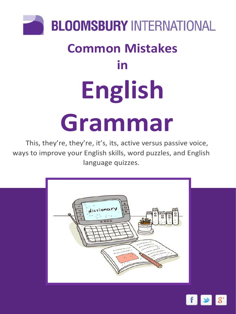 Common English Mistakes Explained | PDF | English Grammar | English ...