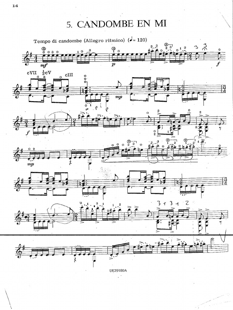 Candombe en Mi PDF | PDF