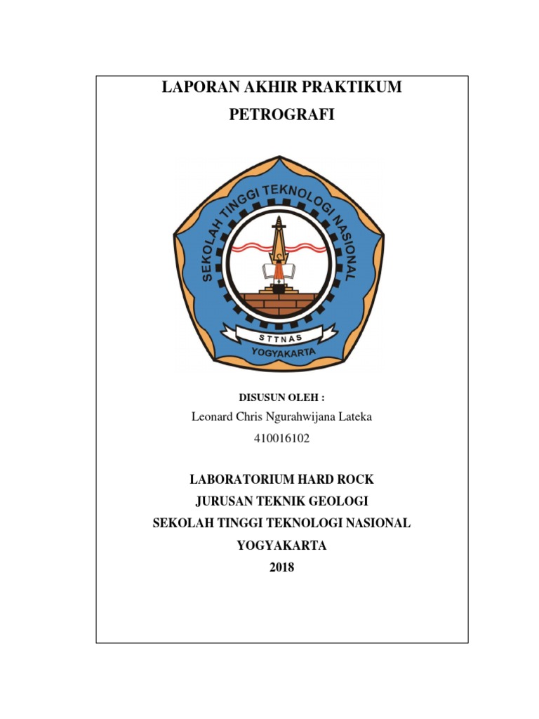 Petrografi Laporan Kampret | PDF | Sains & Matematika
