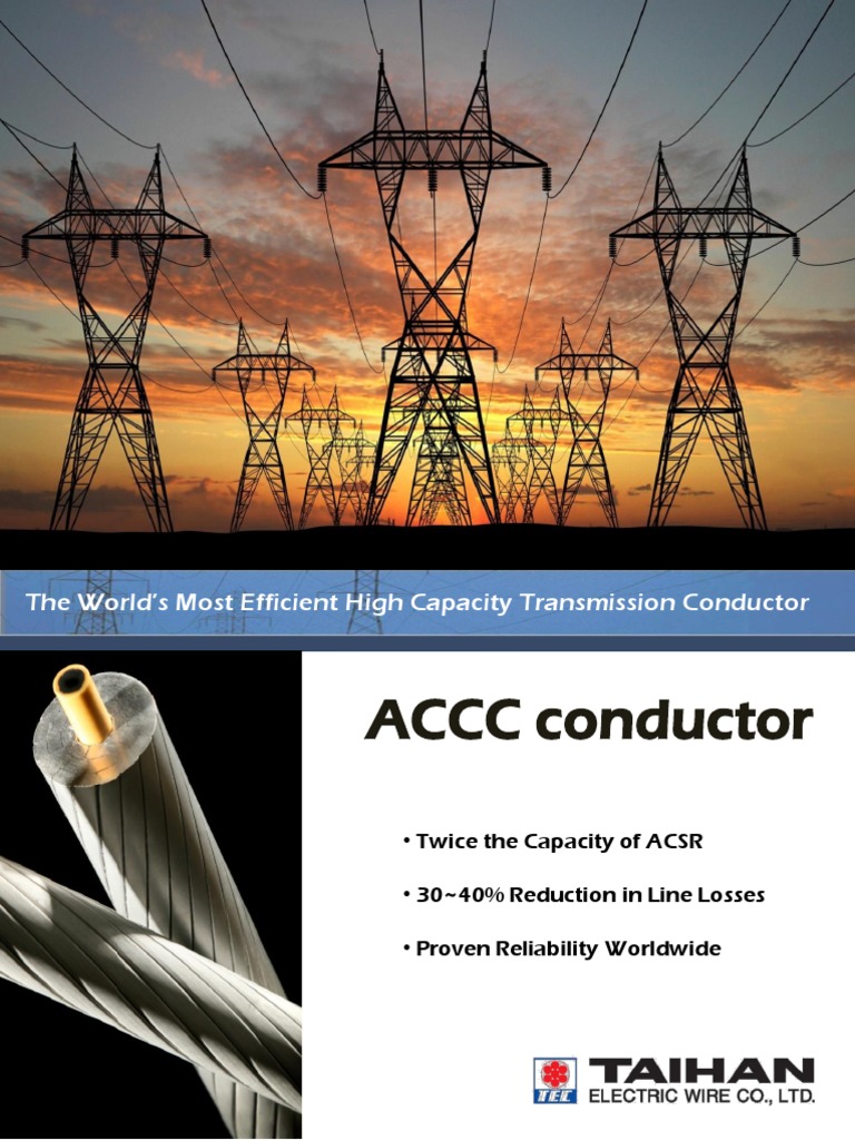 ACCC Conductors PDF | PDF | Electrical Conductor | Composite Material