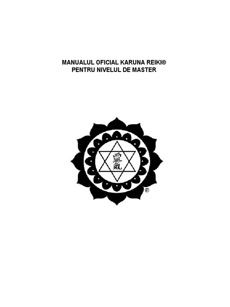 Manual Oficial Karuna Reiki® | PDF