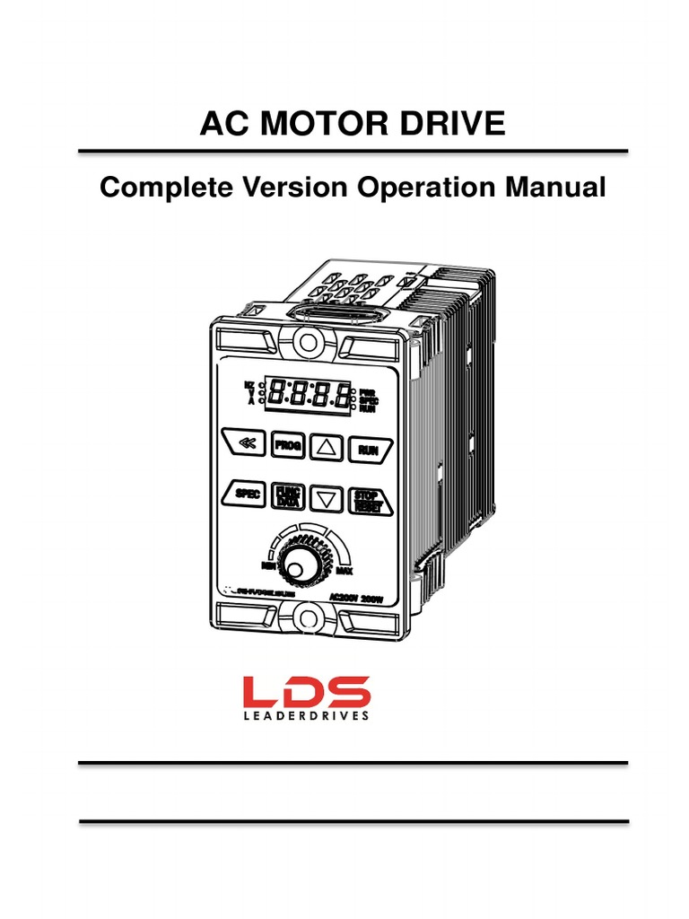 LDS Compact IGBT Inverter Operation Manual | PDF