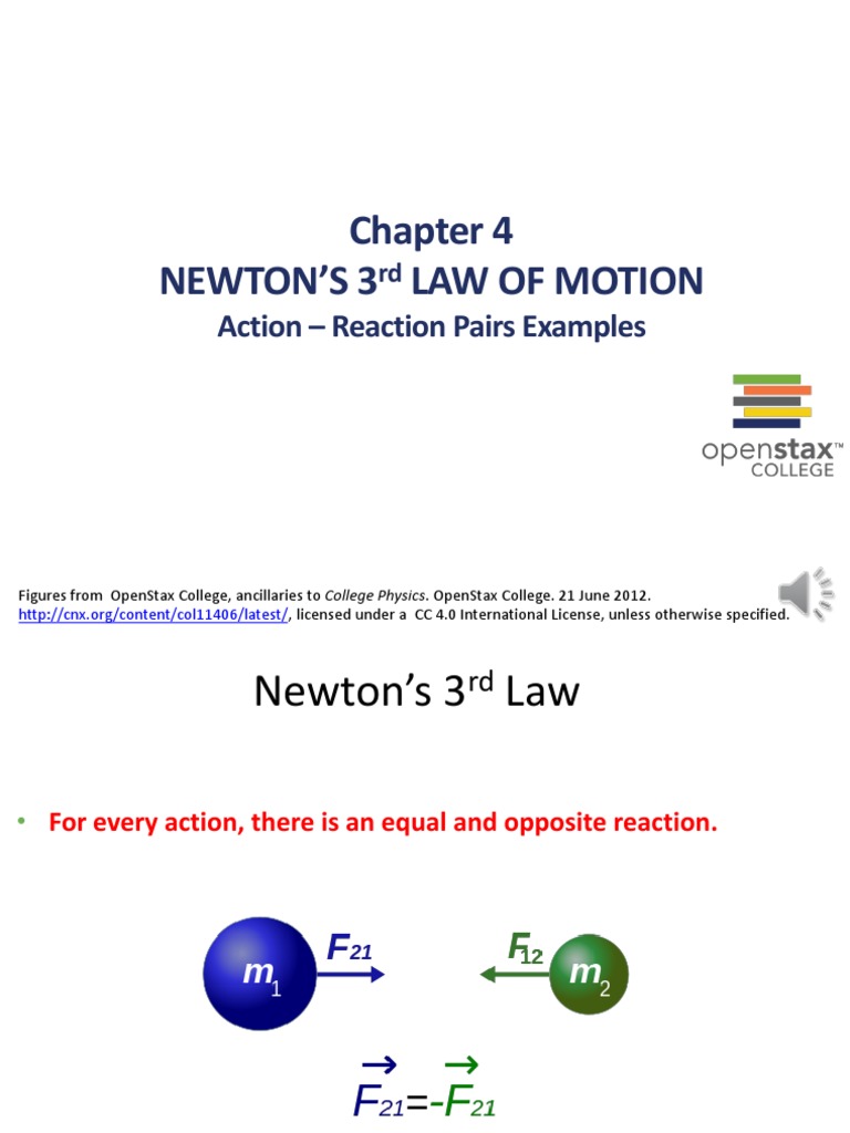 Action Reaction Pair Examples | PDF