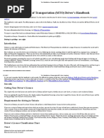 The Official Ministry of Transportation (MTO) Driver's Handbook PDF ...