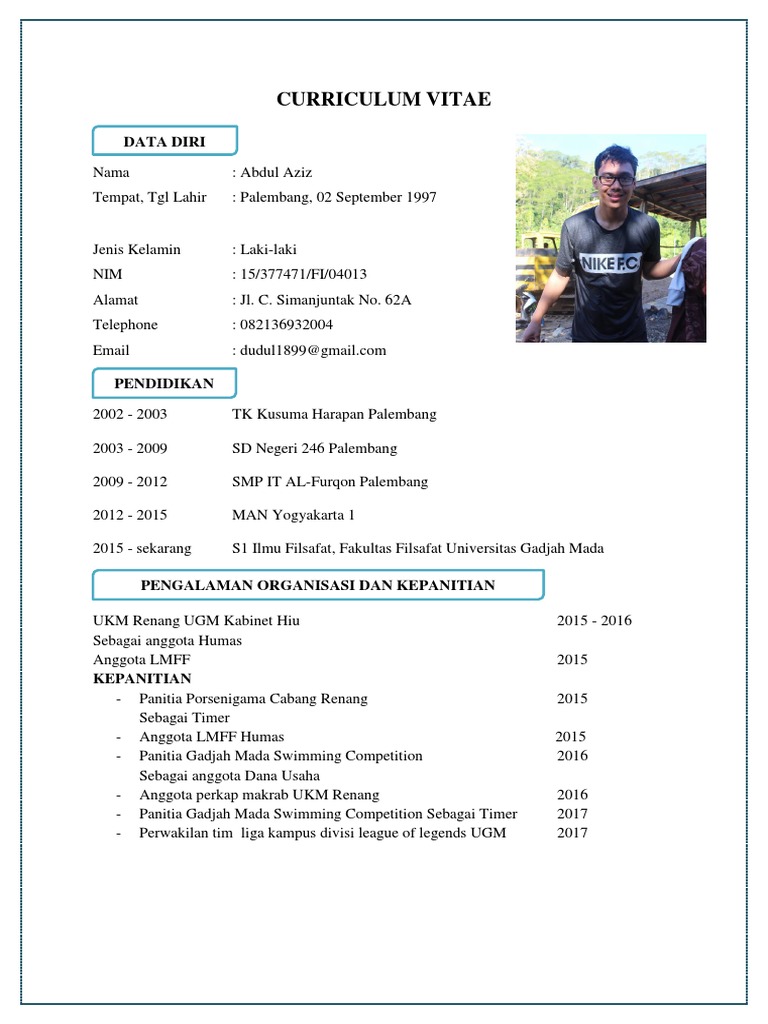 CV KKN FIX (Dul) | PDF