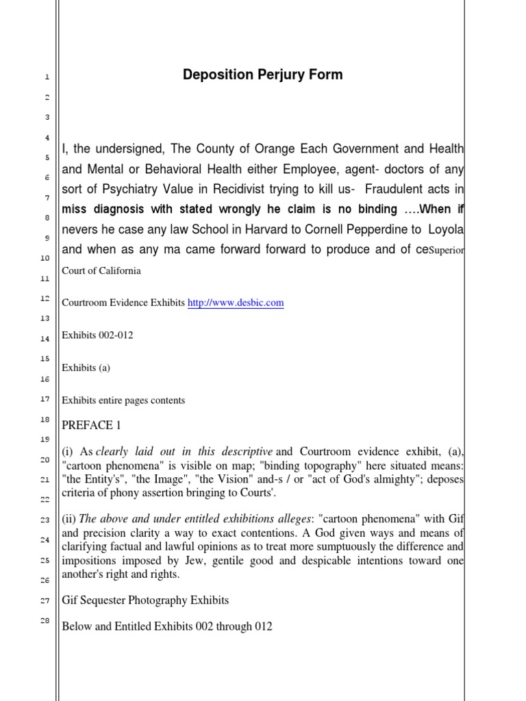 Legal Pleading Template | PDF | Deposition (Law) | Defamation