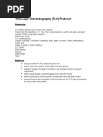 TLC of Plant Pigments Experiment | PDF | Thin Layer Chromatography ...