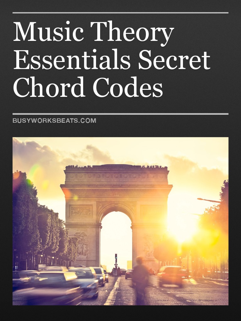 Secret Chord Codes PDF | PDF | Chord (Music) | Melody