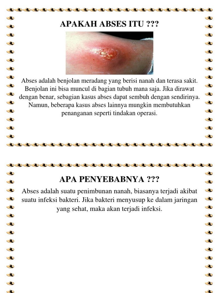 Apakah Abses Itu | PDF