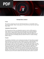 Esports Player Contract | PDF | Common Law | Business Law