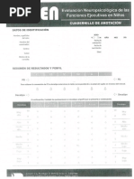 Test Enfen - Cuadernillo de Anotación | PDF | Color | Verde
