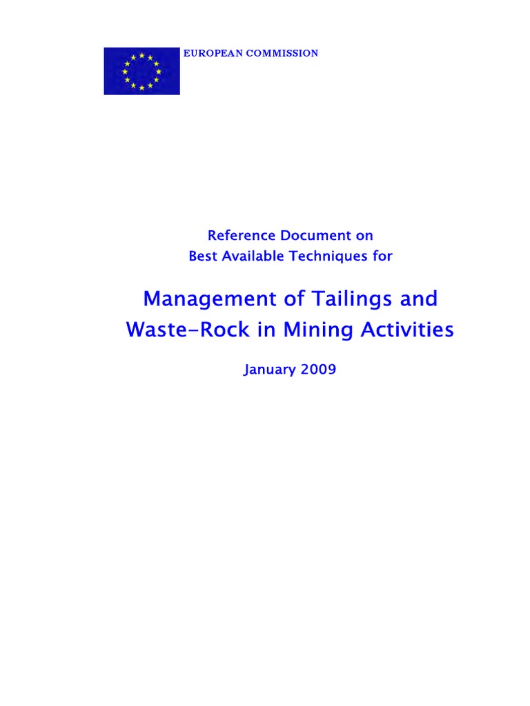 Best Practices for Mining Waste Management | PDF | Dam | Mining