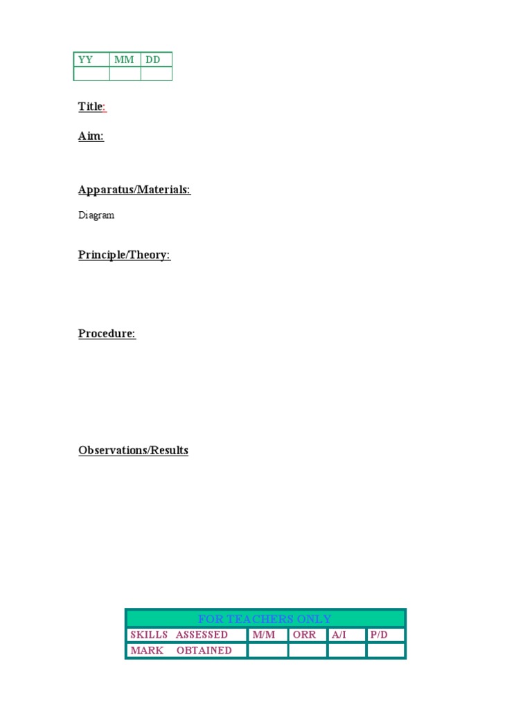 PHY SBA Layout PDF | PDF