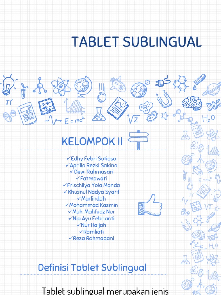 Tablet Sublingual | PDF