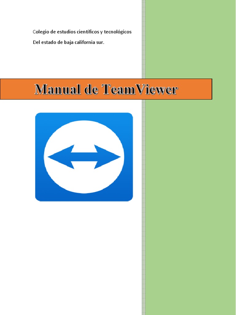 Manual de TeamViewer para Soporte Técnico | PDF | Chat en linea | Point ...