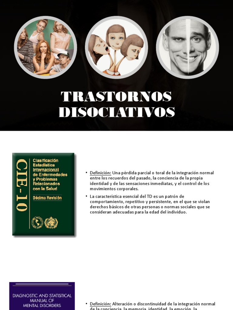 Trastornos Disociativos | PDF | Disociación (psicología) | Psicología ...