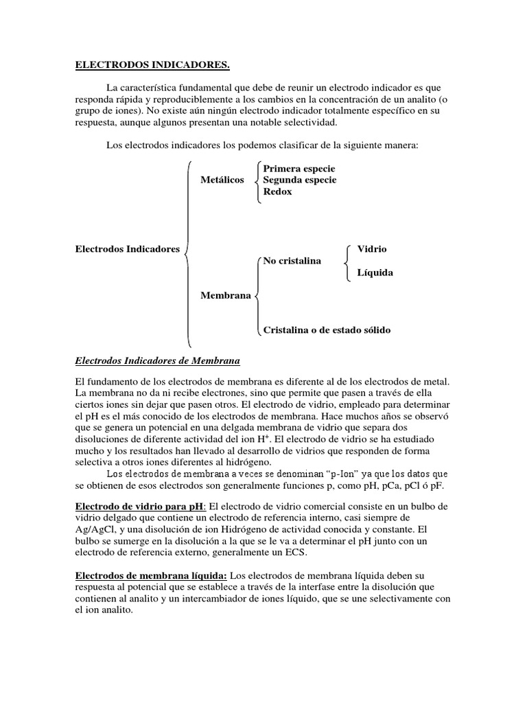 Uso del electrodo de Severinghaus | PDF | Ph | Ion