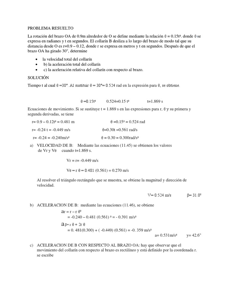 Problema Resuelto | PDF | Ciencia y matemáticas