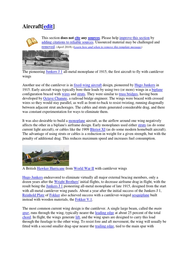Aircraft : Cite Sources | PDF | Aircraft | Aviation