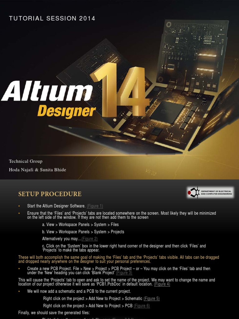 Altium tutorial-UoA PDF | PDF | Printed Circuit Board | Electronic Engineering