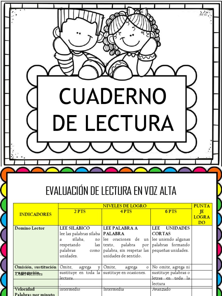 Evaluación de Velocidad Lectora en Primaria | PDF | Lectura (proceso ...