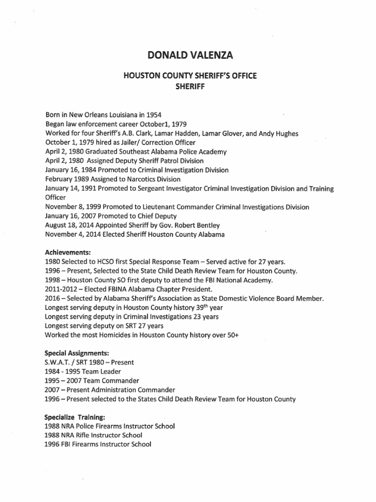 Donald Valenza Resume | PDF