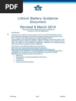 Lithium Labels UN3091 | PDF | Rechargeable Battery | Physical Sciences