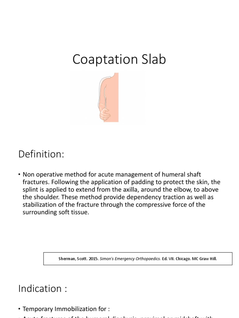A Guide to Coaptation Slabs and U-Slabs for Immobilization of Acute ...