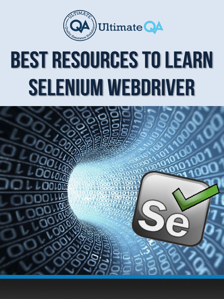Best Resources To Learn Selenium WebDriver 1 | Download Free PDF | Selenium (Software ...