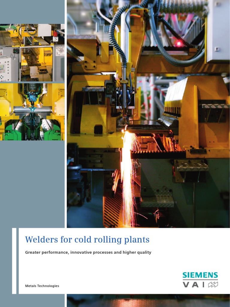 Welders Cold Rolling Plants en | PDF | Welding | Construction