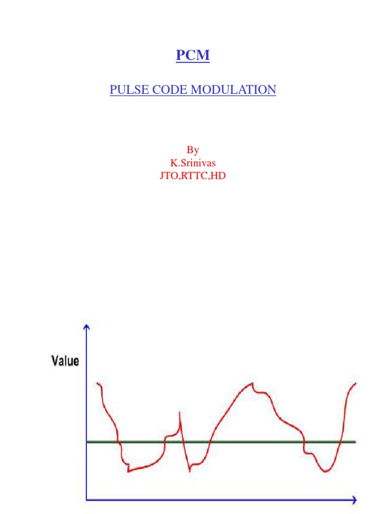 PCM | PDF | Sampling (Signal Processing) | Multiplexing