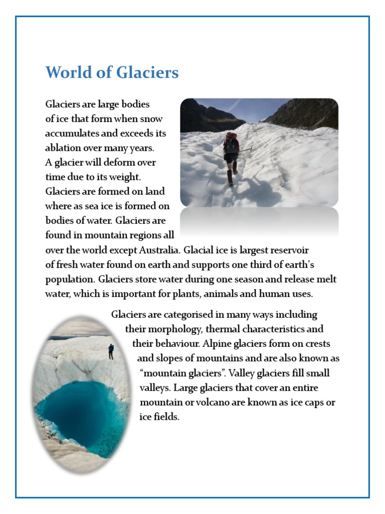 Glaciers | PDF