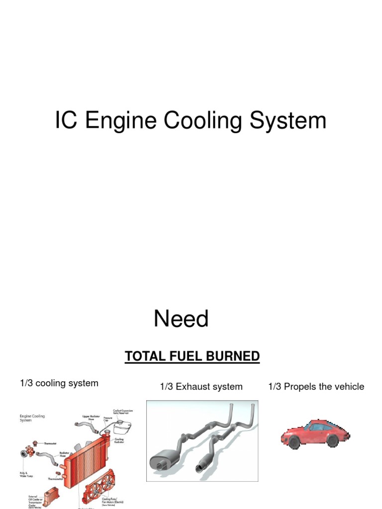IC Engine Cooling System | PDF | Radiator | Heat Transfer