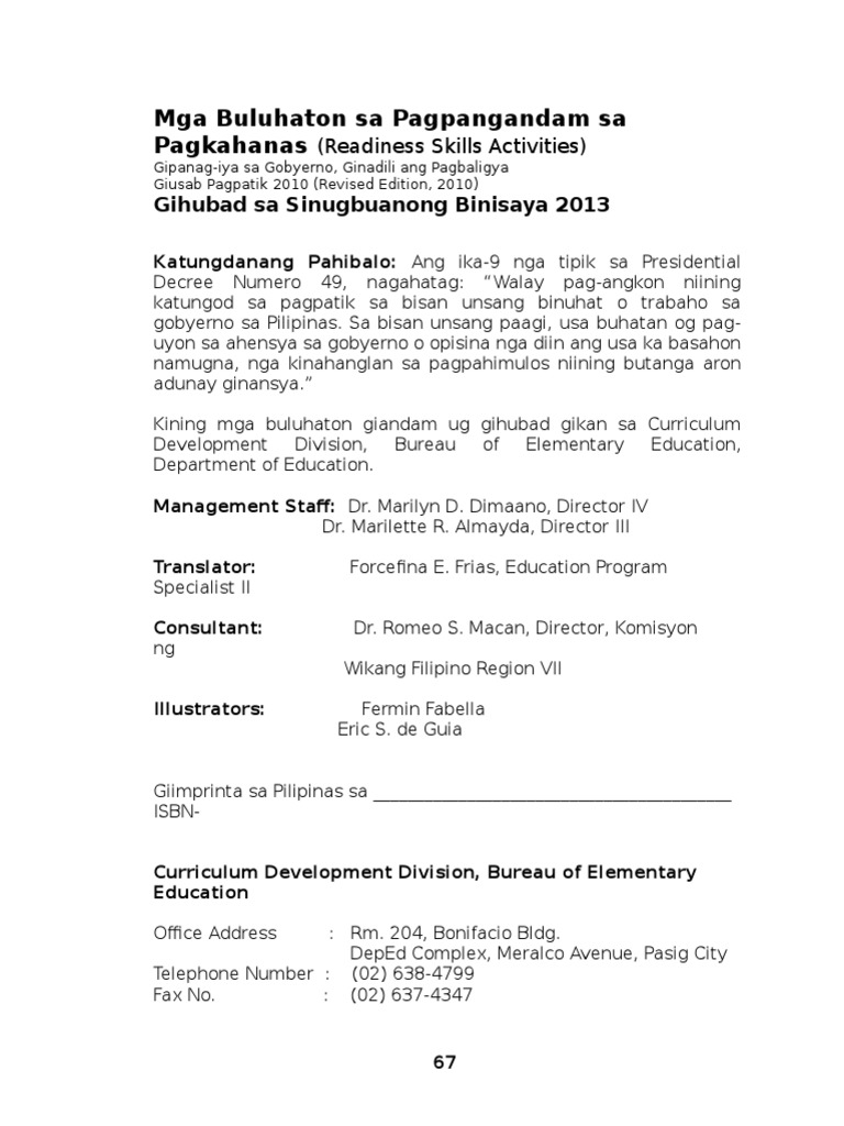 K LM S. Binisaya Q1 | PDF