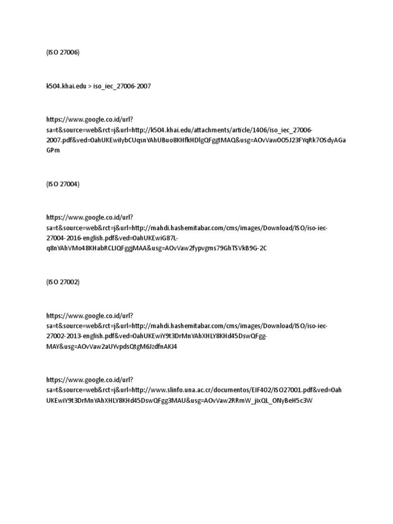 Iso 27006) | PDF