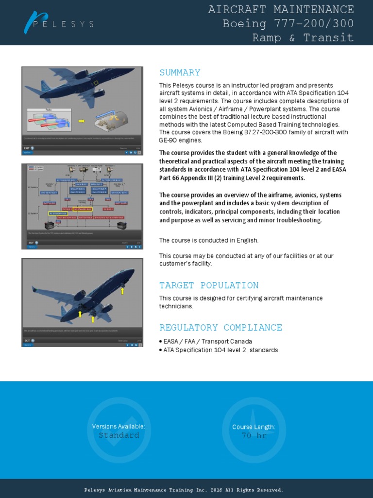 MX B777 Course Outline Ramp & Transit | PDF | Aviation | Aeronautics