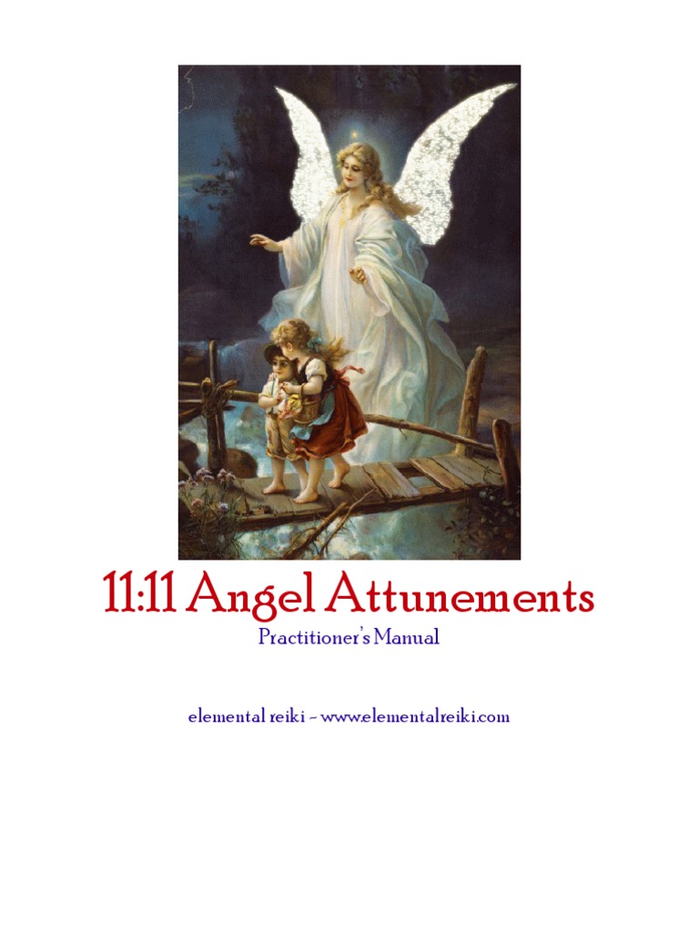 1111 Angel Attunement S PDF | PDF | Reiki | Angel
