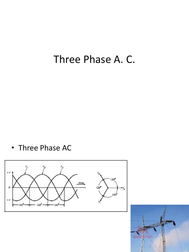 Three Phase | PDF | Alternating Current | Quantity