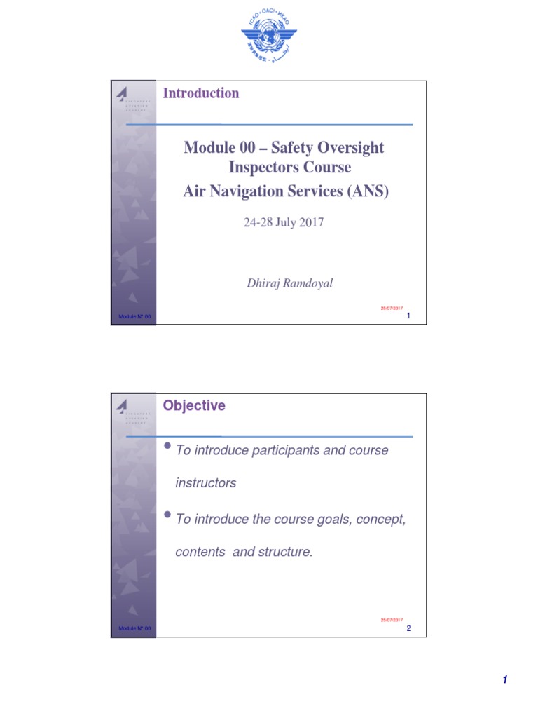 Module 00. Introduction | Download Free PDF | Safety | Course Evaluation