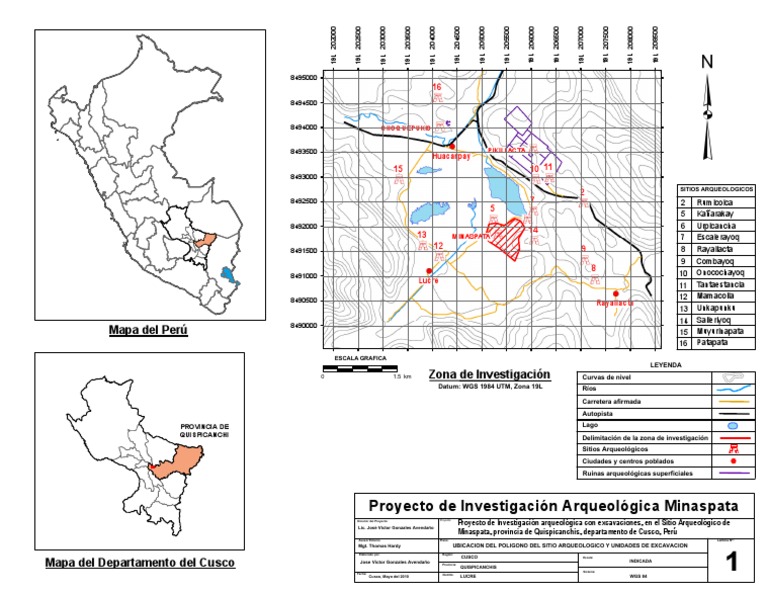 Mapa de Peru y Lucre | PDF | Navegación | Cartografía