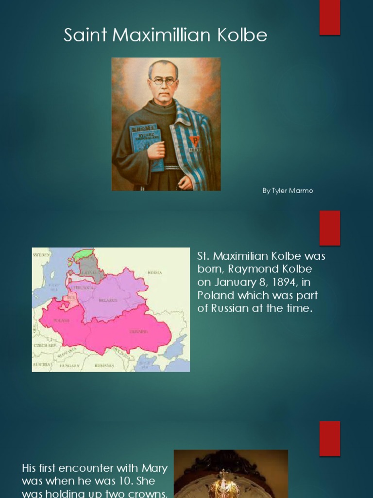 Saint Maximilian Kolbe's Life and Legacy | PDF | History | Religion ...