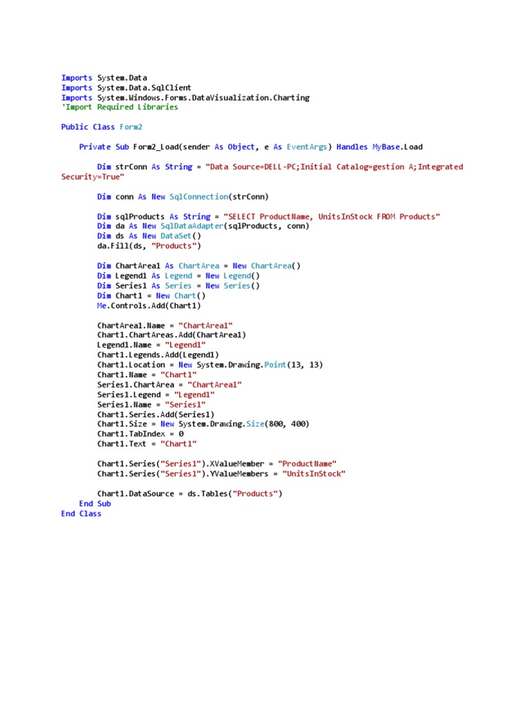'Import Required Libraries: Form2 Eventargs | PDF