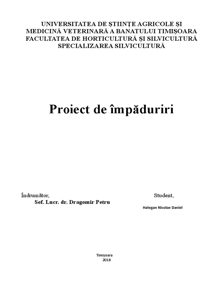 Proiect Impaduriri | PDF